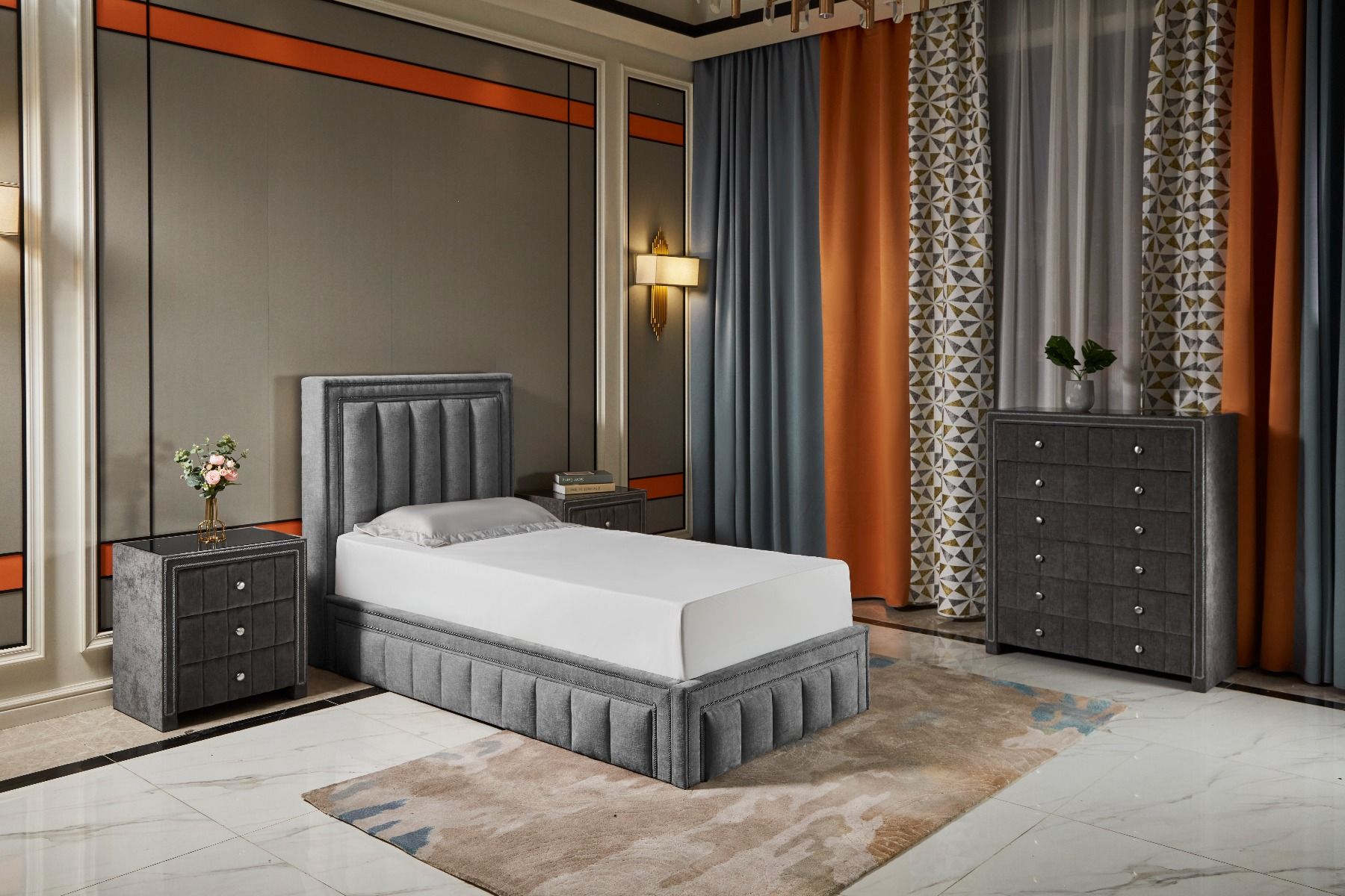 Amelia Ottoman Bedstead